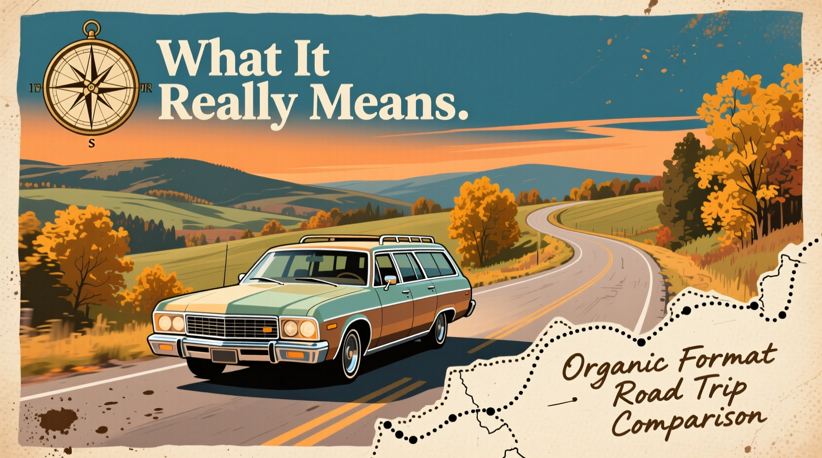 Organic Format Road Trip Comparison: What It Really Means