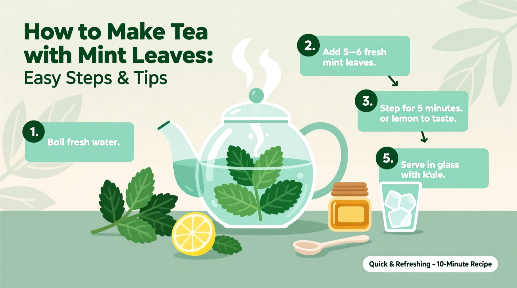 How to Make Tea with Mint Leaves: Easy Steps & Tips