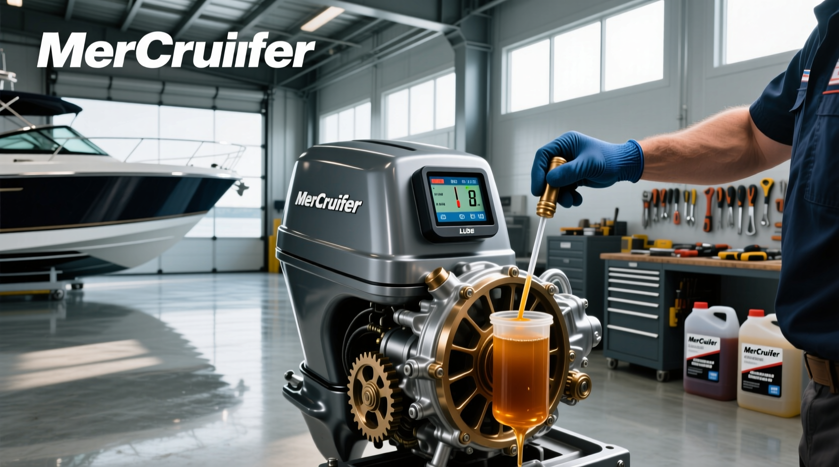 Mercruiser Drive Lube Monitor Guide: How to Check and Maintain