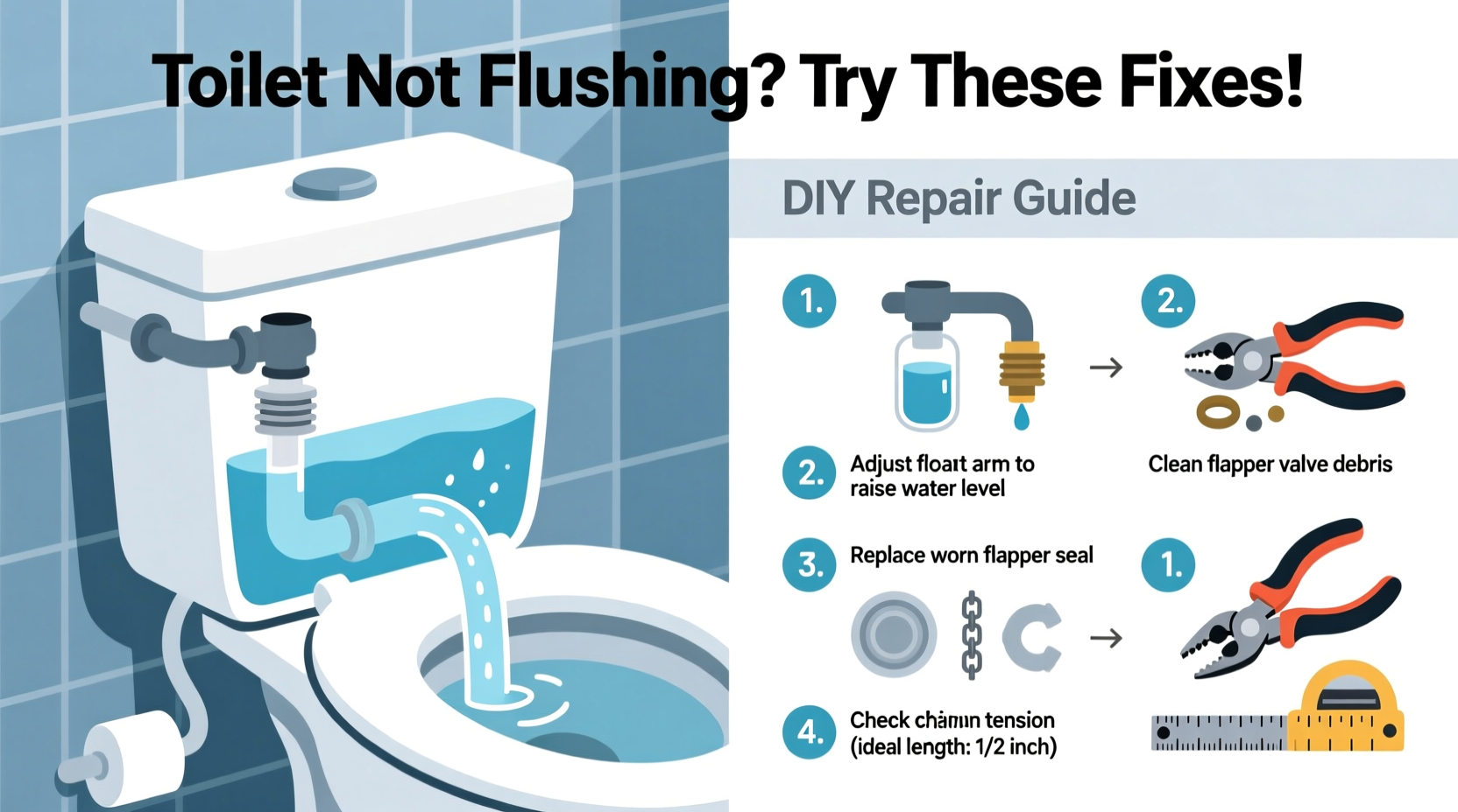 Toilet Not Flushing Properly Causes And Diy Fixes