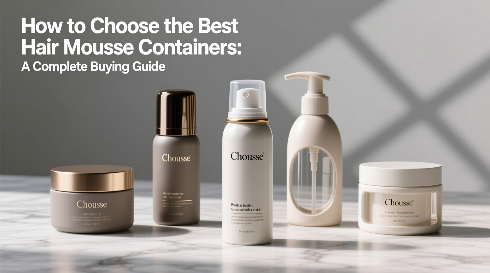 How to Choose the Best Hair Mousse Containers: A Complete Buying Guide