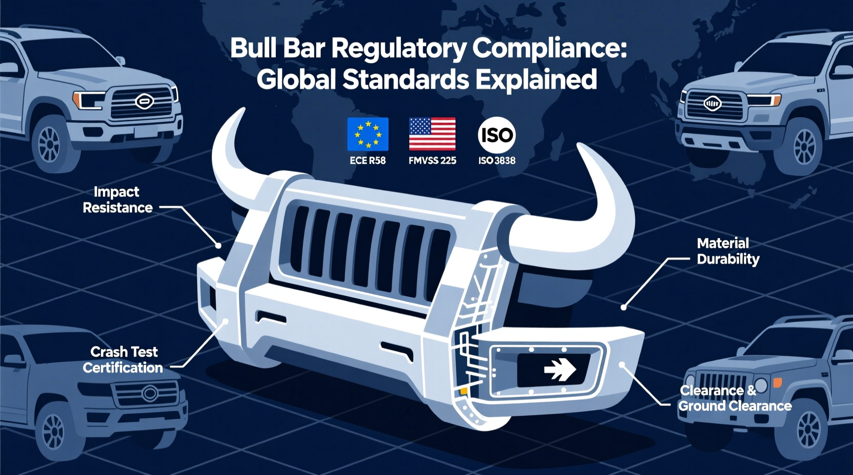 Bull Bar Regulatory Compliance: Global Standards Explained