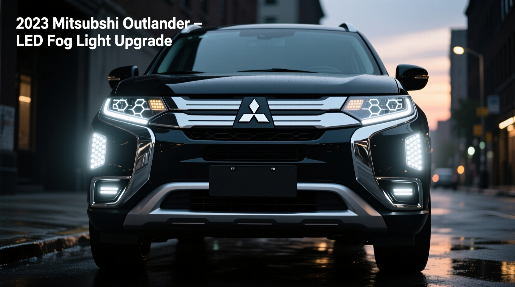 LED Fog Light Install for 2023 Mitsubishi Outlander