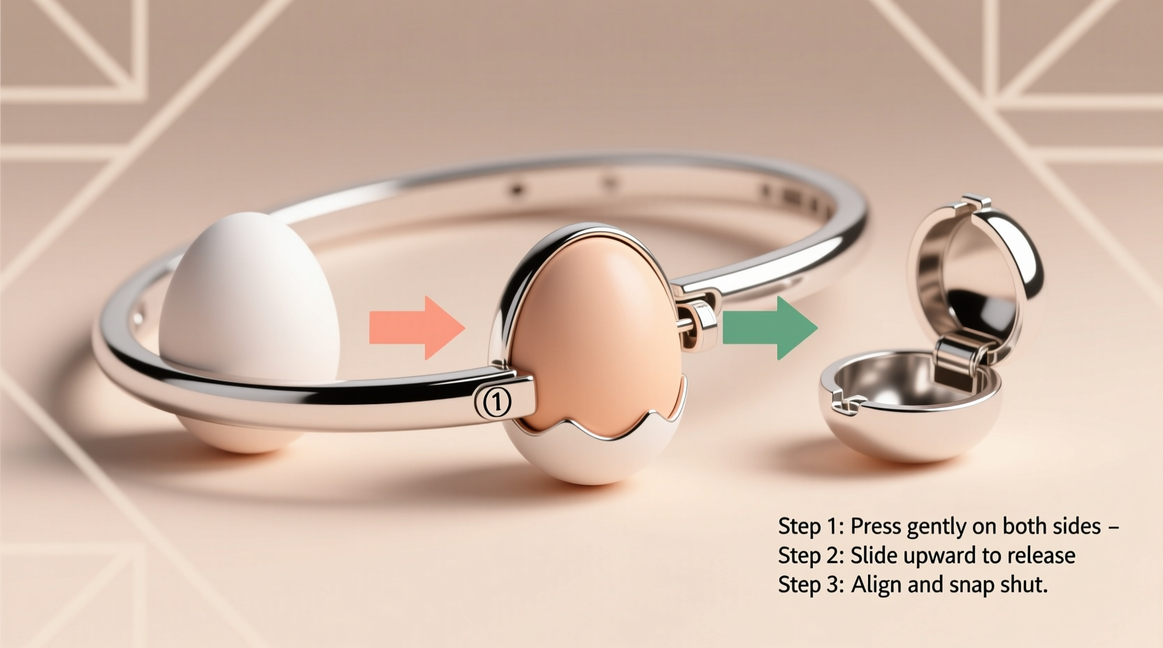 Mastering The Egg Shaped Clasp A Simple Guide To Opening And Closing ...