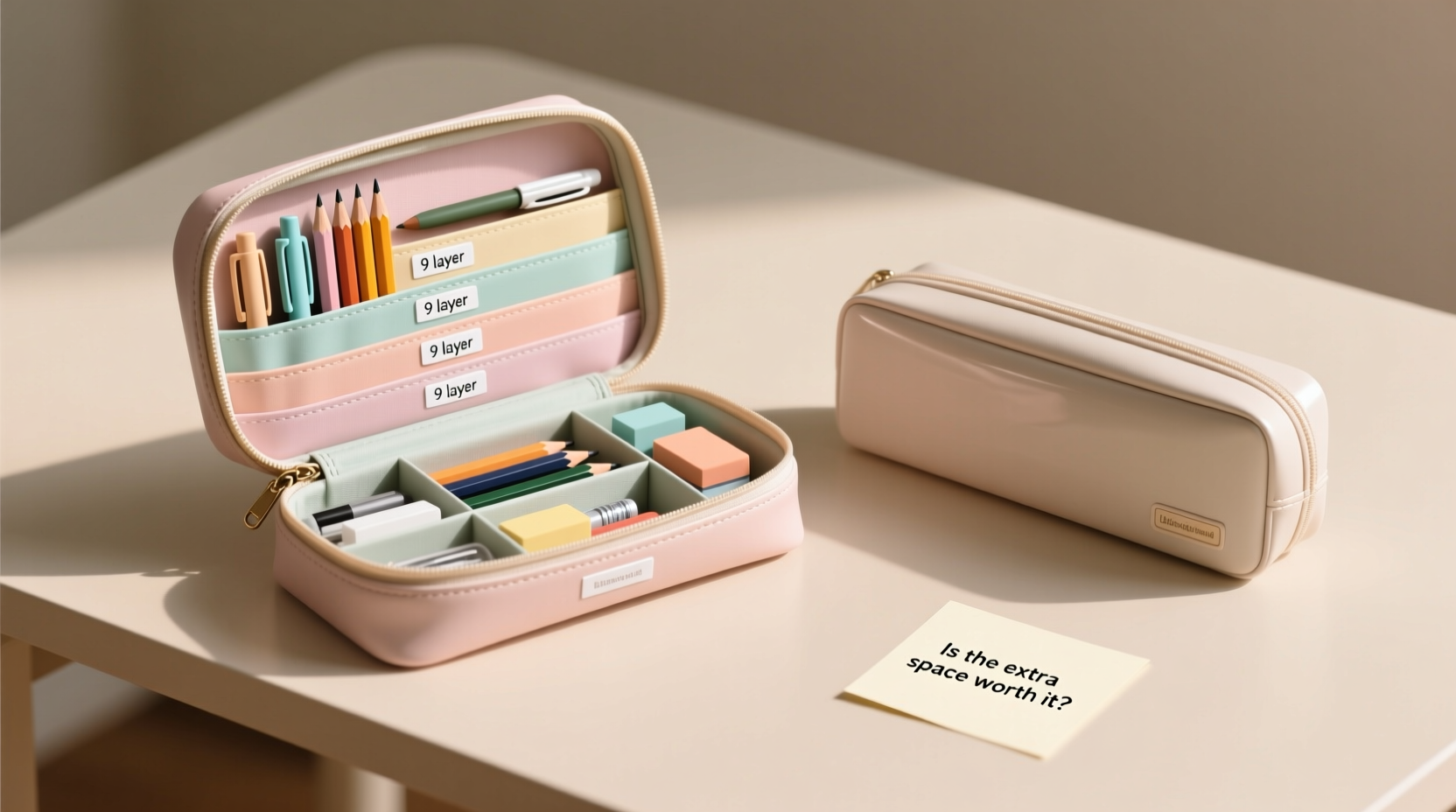 9 Layer Pencil Case Vs Standard Is The Extra Space Worth It