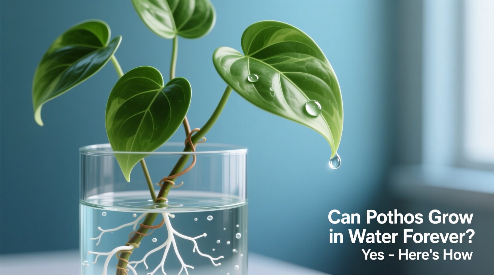 Can Pothos Grow in Water Forever? Yes – Here's How