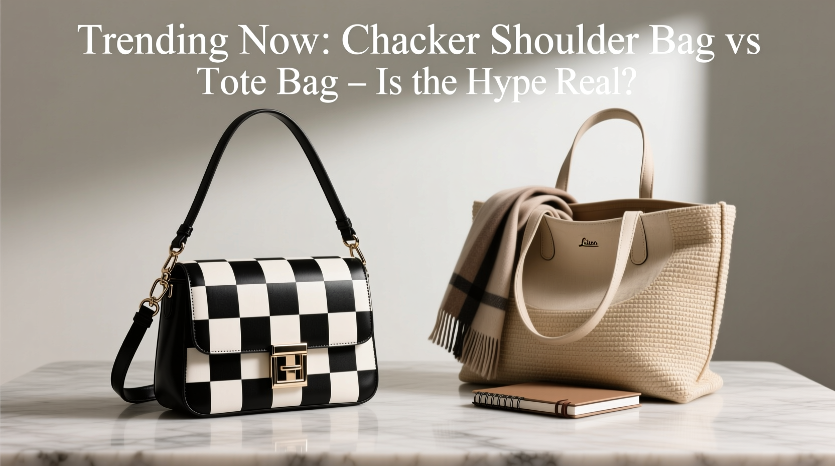Checker Shoulder Bag Vs Tote Bag Which Ones Trending Right Now And Is ...