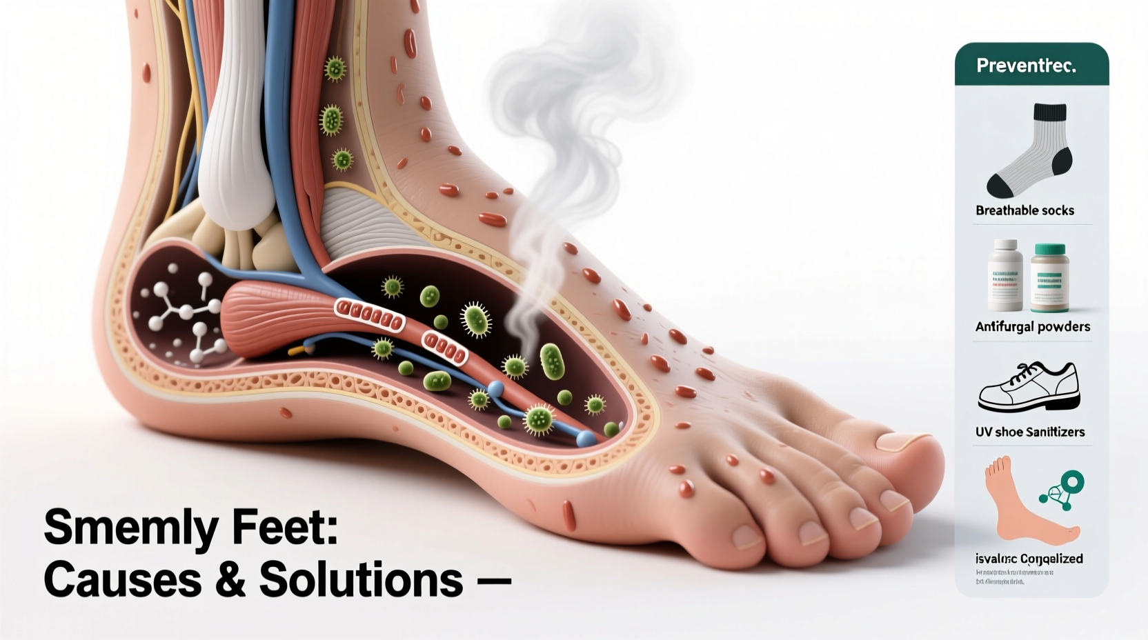 Smelly Feet Causes And How To Get Rid Of Foot Odor