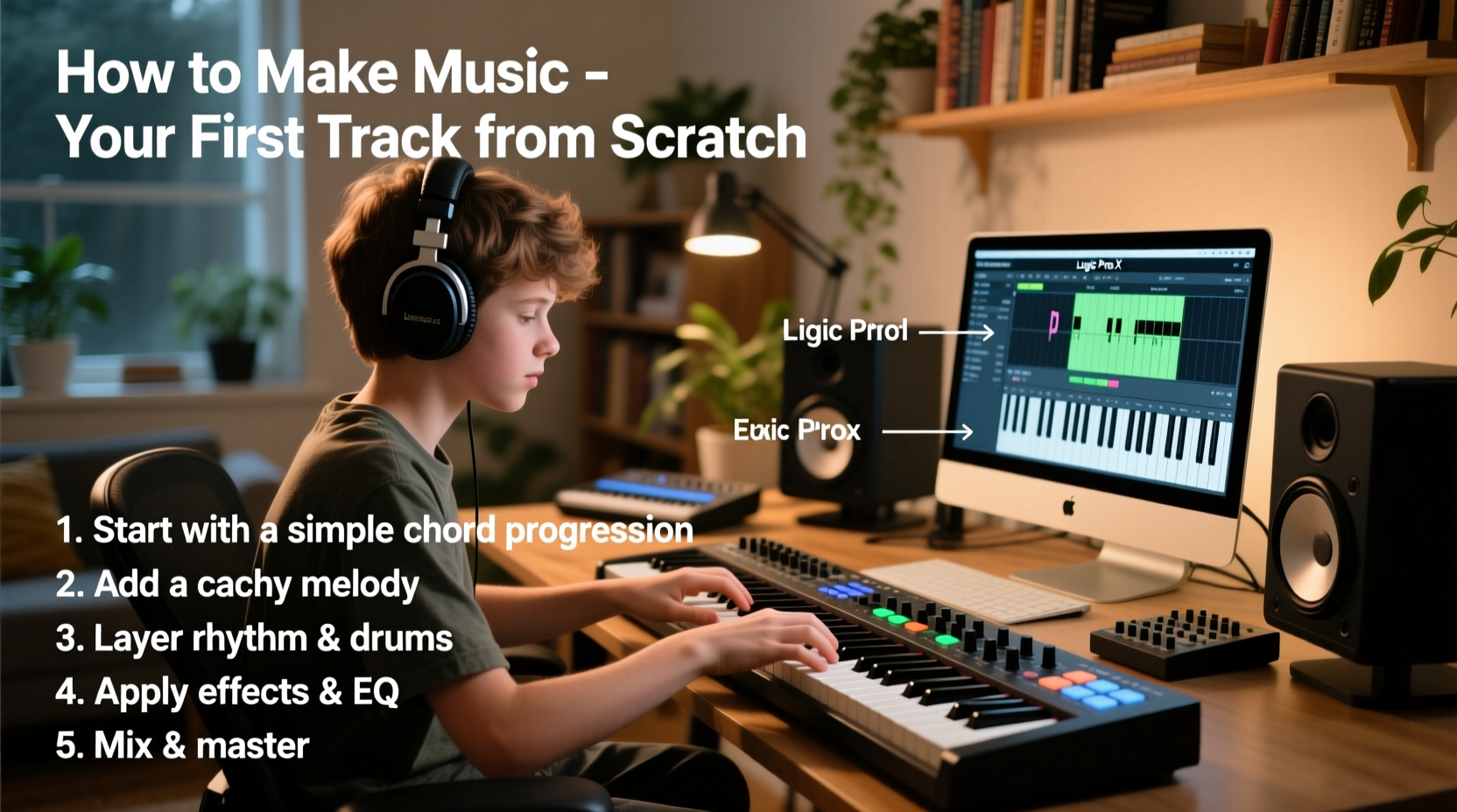 How To Make Music A Step By Step Guide To Creating Your First Track ...