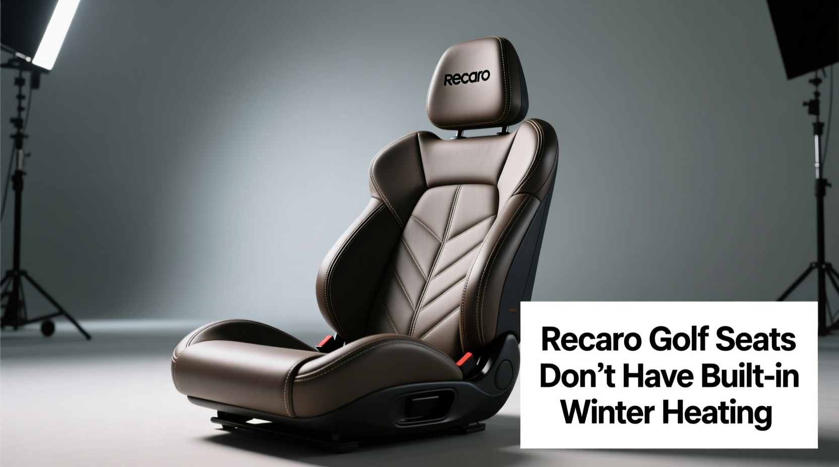 Recaro Golf Seats Don’t Have Built-in Winter Heating