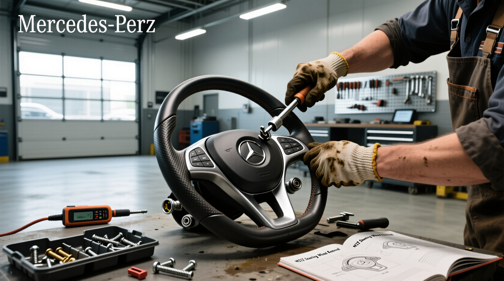 How to Remove a W212 Steering Wheel Safely and Correctly