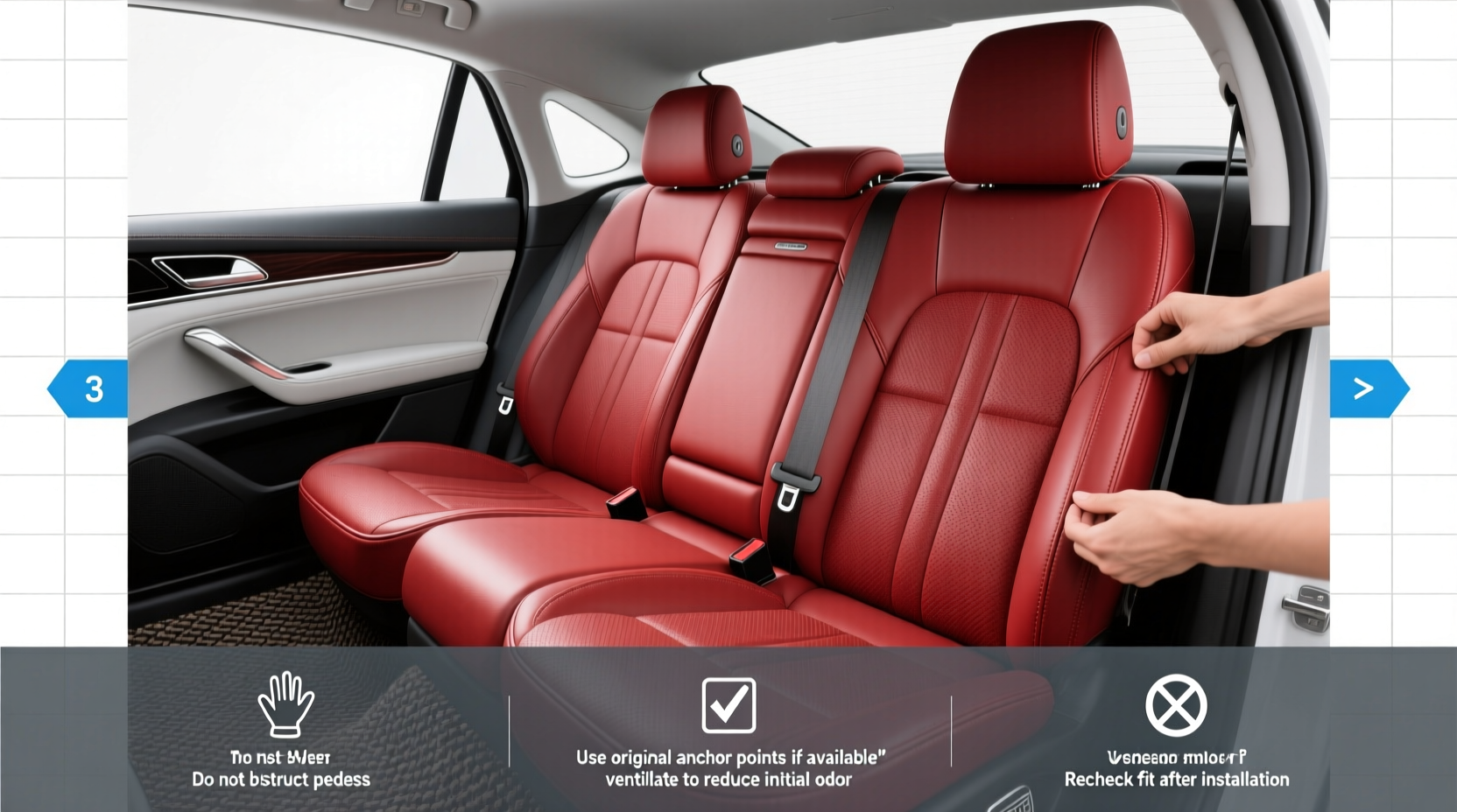 Red Leather Car Seat Covers Buying Guide: How to Choose