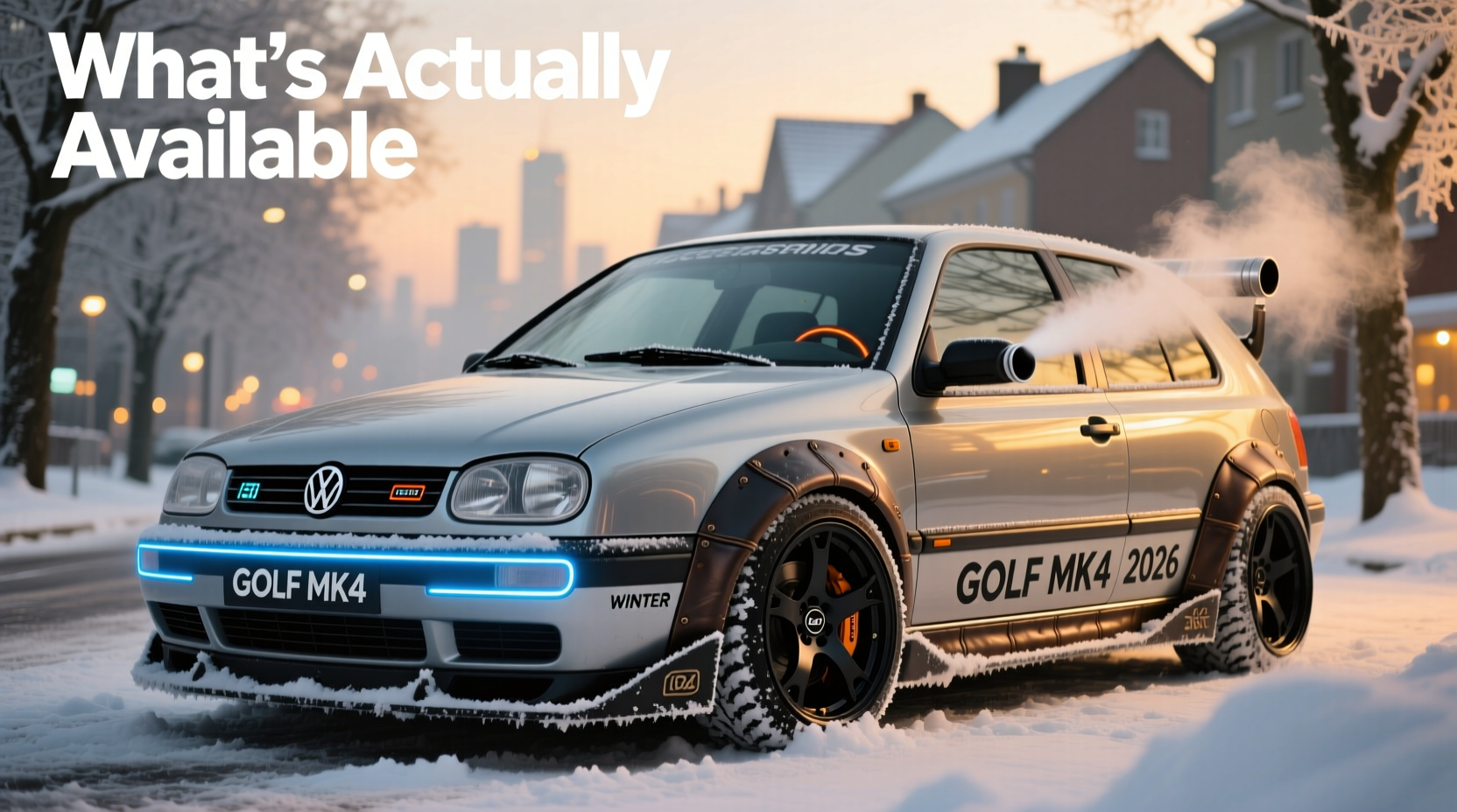 Golf MK4 Winter Accessories 2026: What's Actually Available