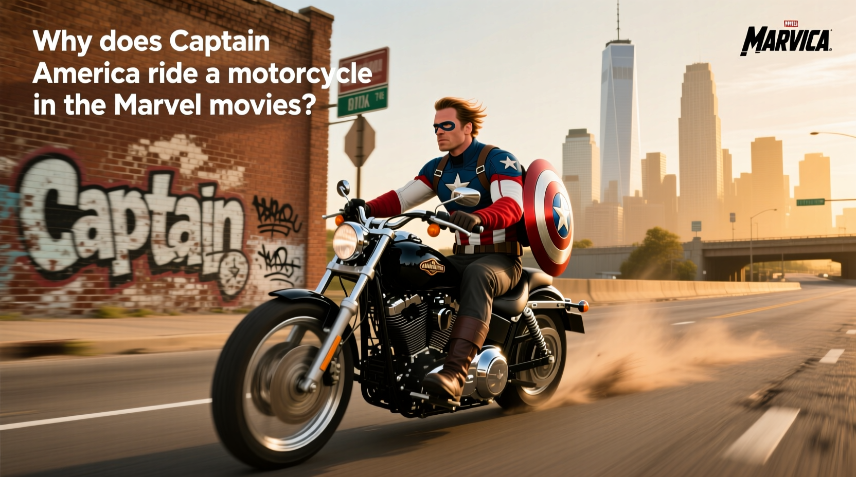 Why Captain America Rides a Motorcycle – A Complete Guide