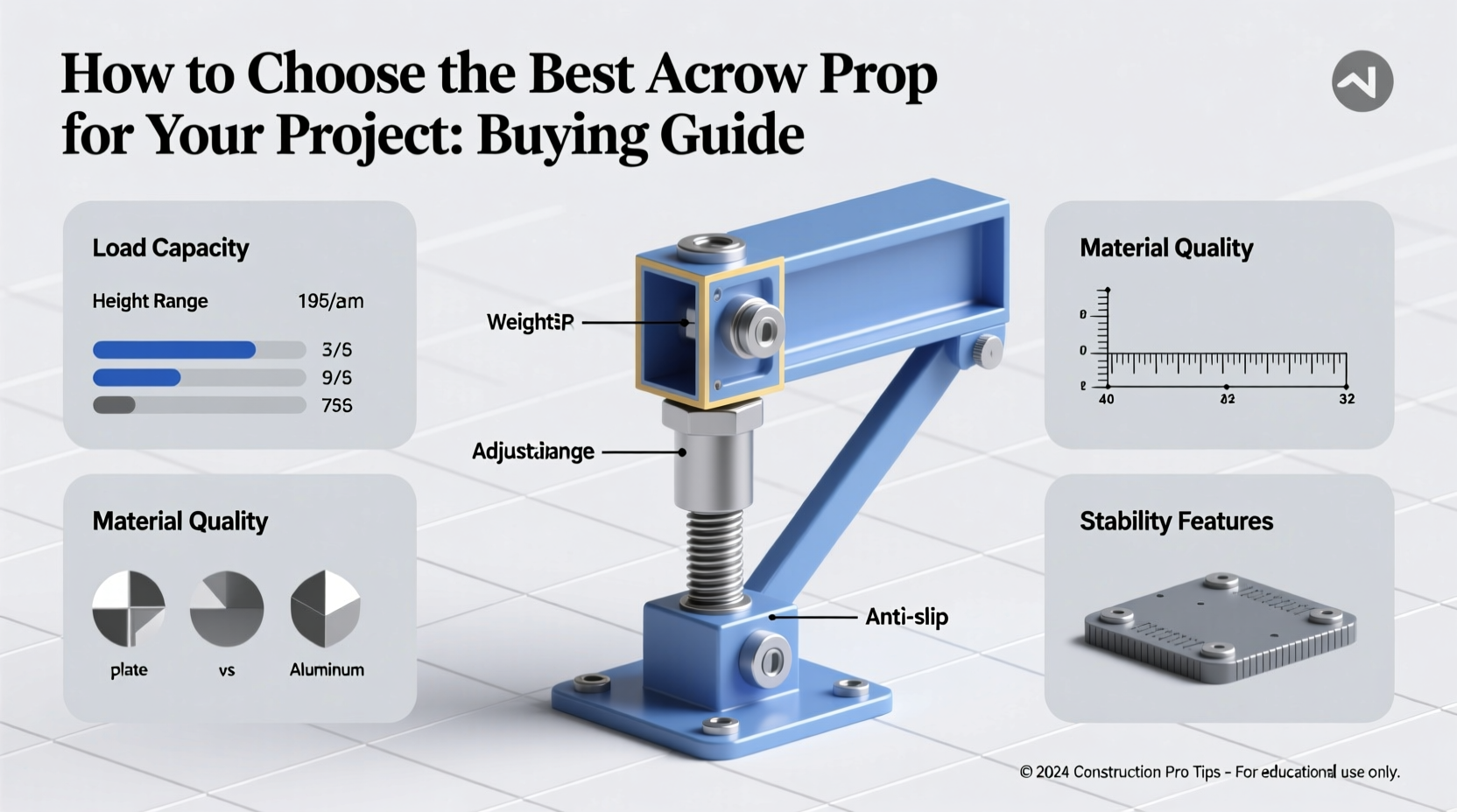 How to Choose the Best Acrow Prop for Your Project: Buying Guide