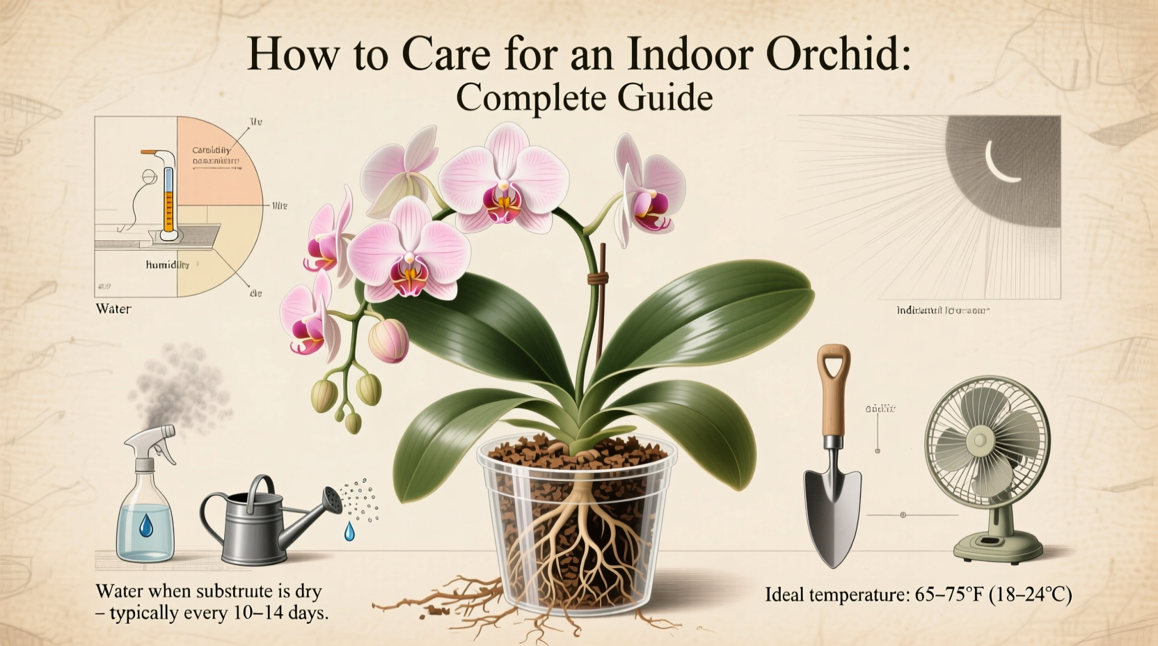 How to Care for an Indoor Orchid: Complete Guide