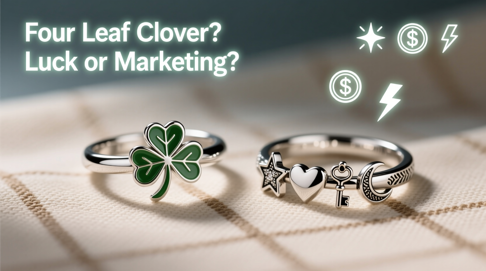 Four Leaf Clover Rings Vs Other Charm Rings Are They Actually Luckier ...
