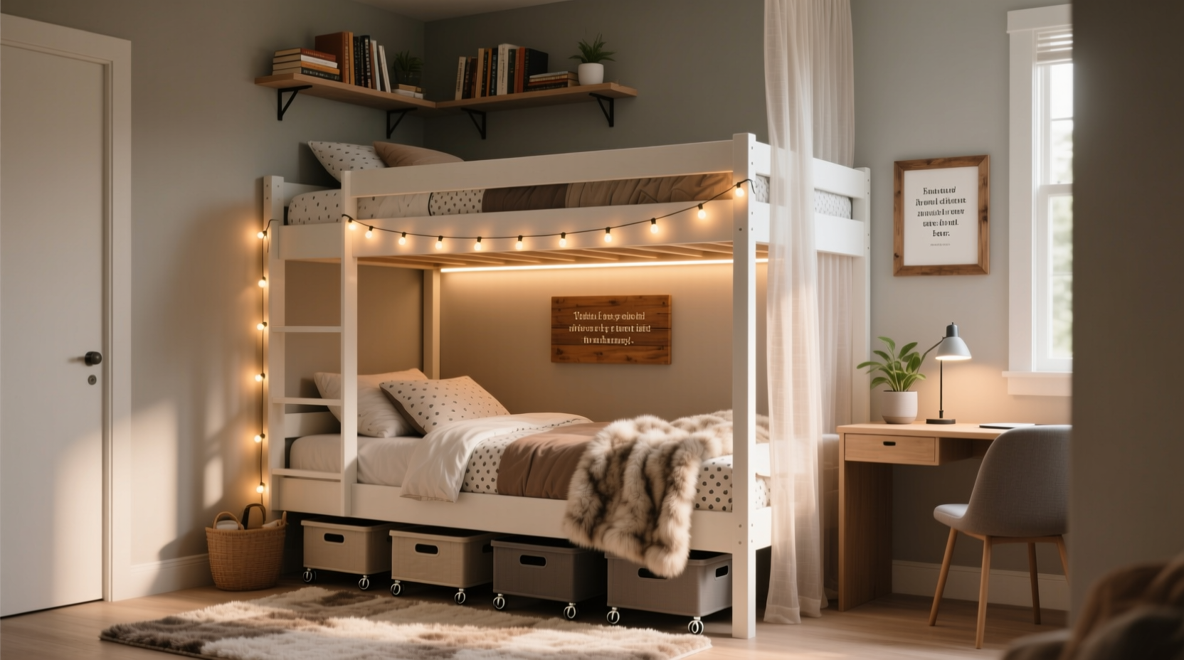 Expert Tips To Transform Any Bunk Bed Into A Cozy Student Friendly ...
