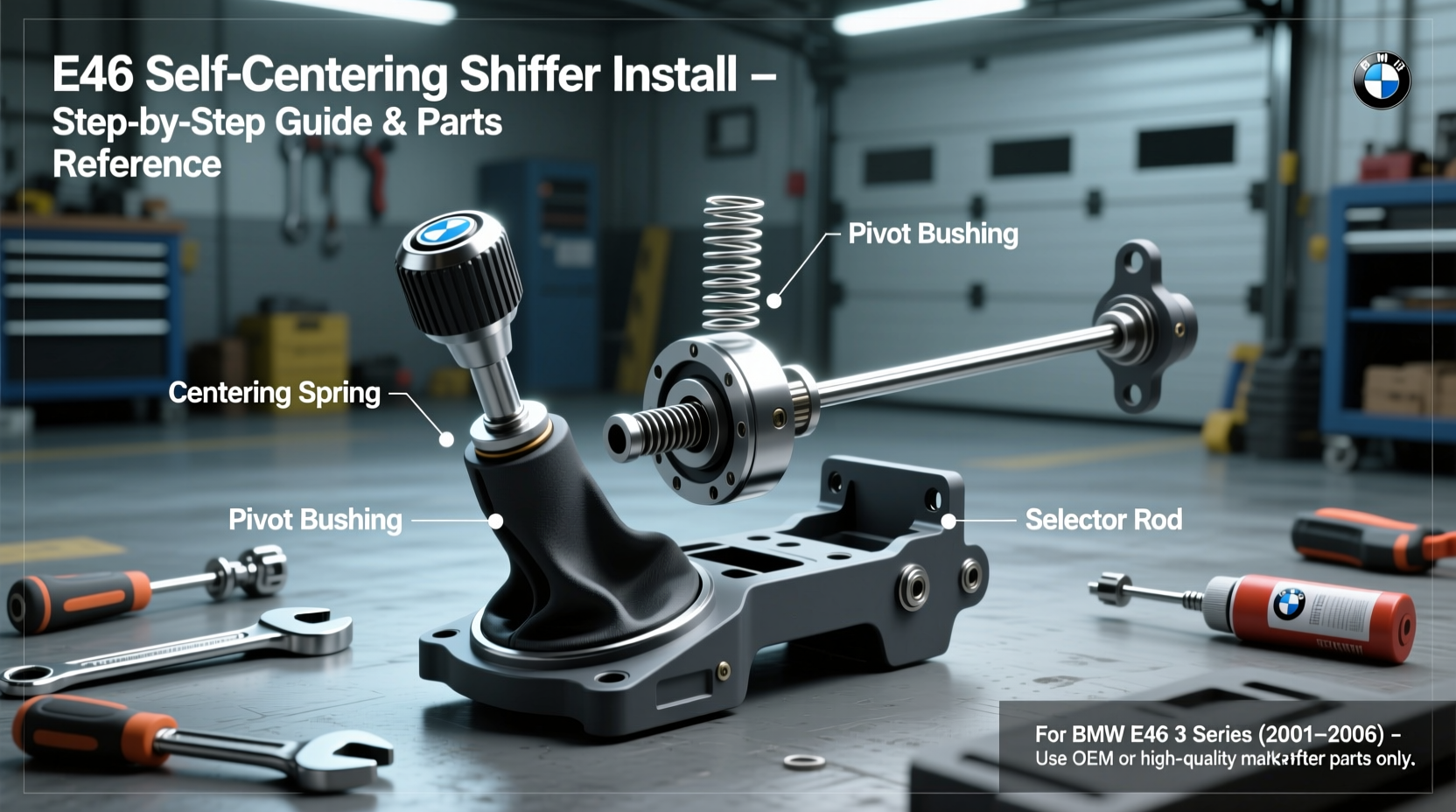 E46 Self-Centering Shifter Install: Step-by-Step Guide & Parts Guide