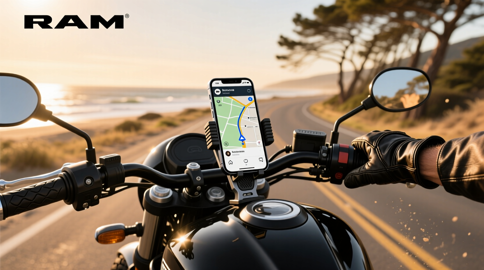How Secure Is a RAM Motorcycle Phone Mount? A Practical Guide