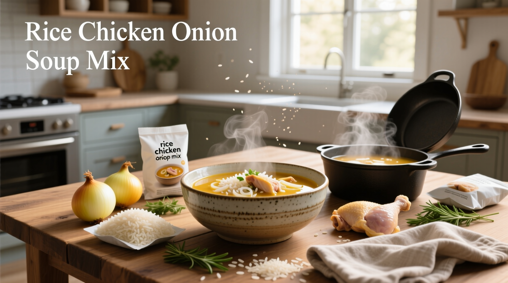How to Make Chicken and Rice with Onion Soup Mix