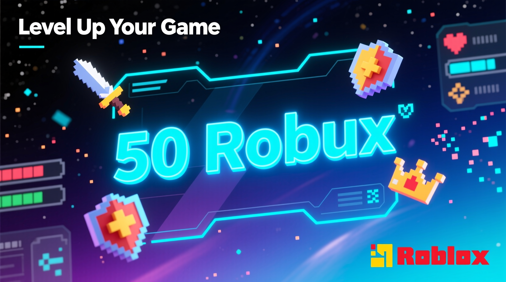 Get 50 Robux Gift Card Level Up Your Game