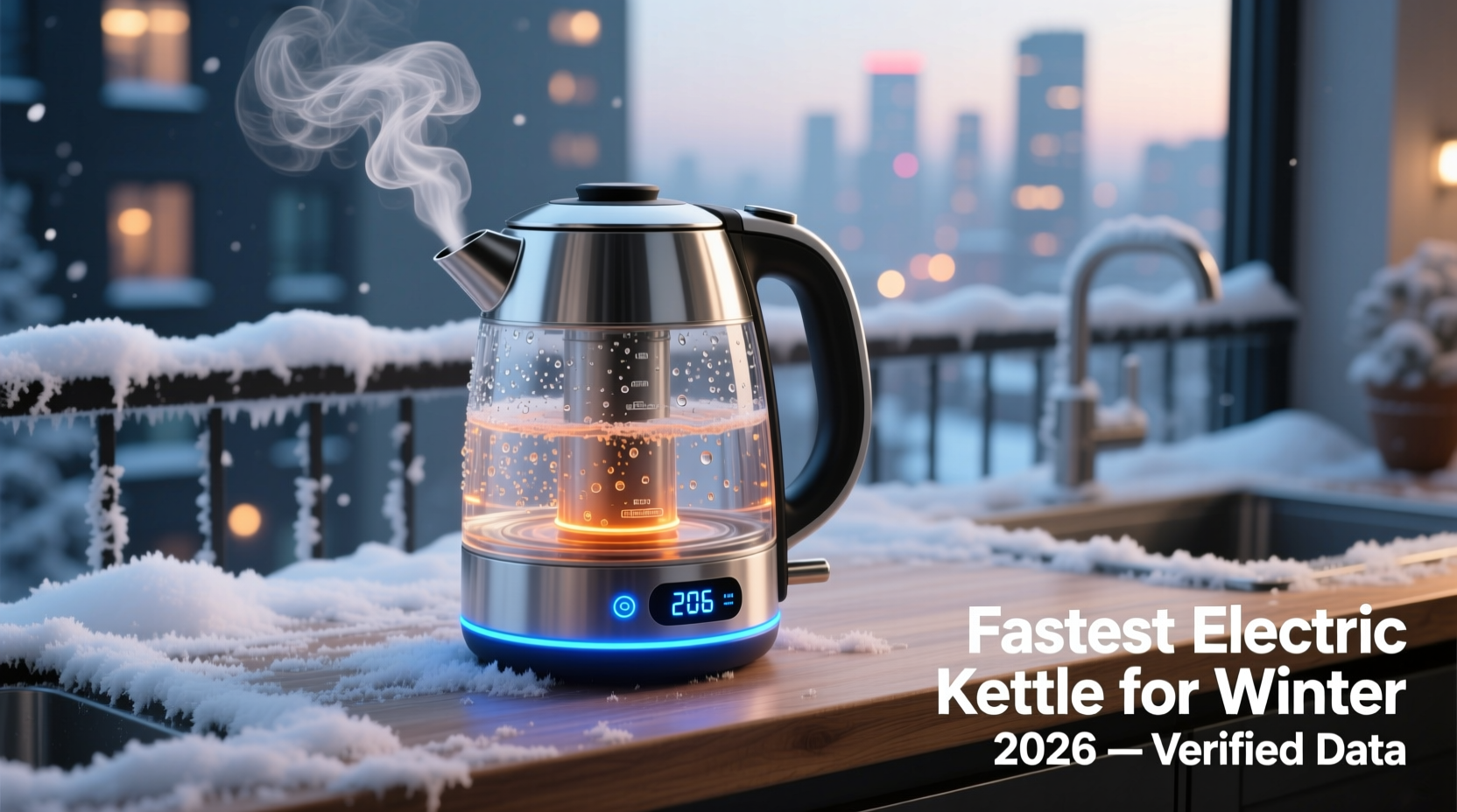 Fastest Electric Kettle for Winter 2026 — Verified Data