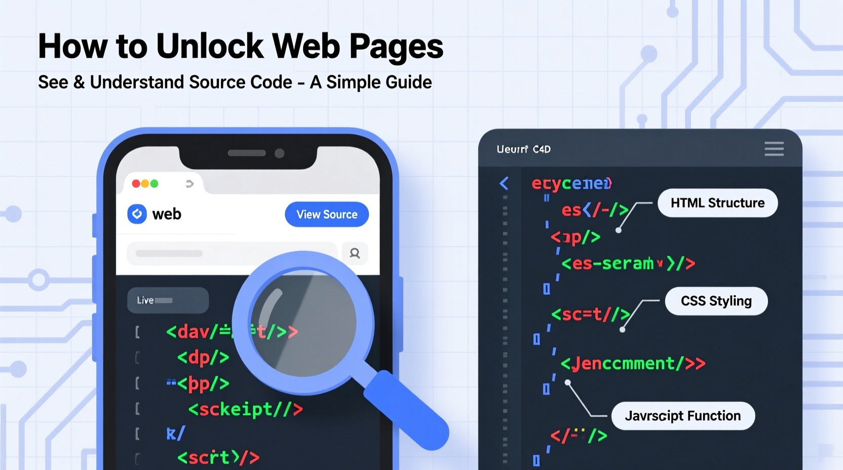 Unlocking Web Pages A Simple Guide On How To See The Source Code And ...