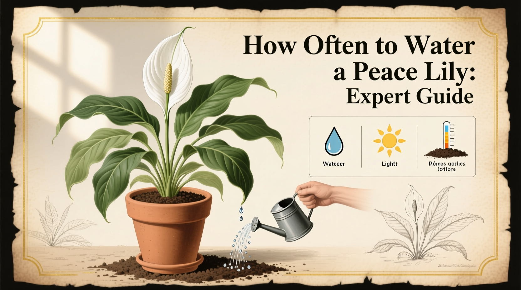 How Often to Water a Peace Lily: Expert Guide