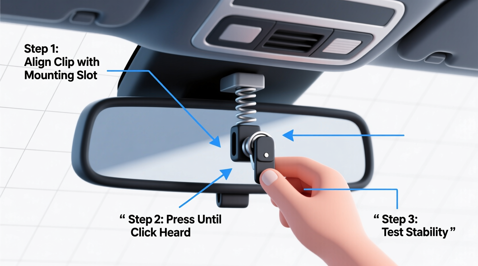 How to Install a Visor Clip Safely: Step-by-Step Guide