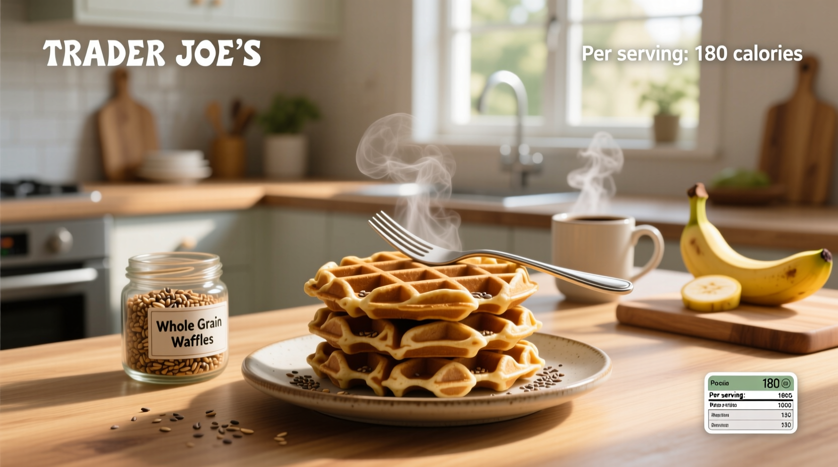 Trader Joe's Whole Grain Waffles Nutrition Guide