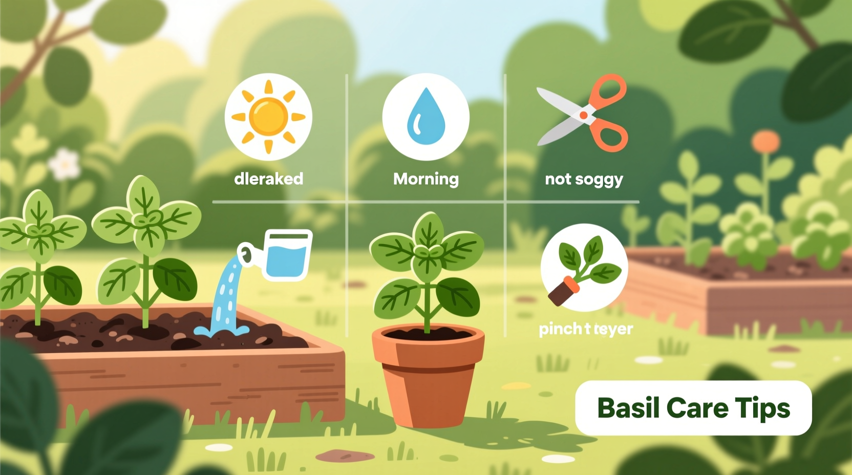 How to Care for Basil Plants Outdoors
