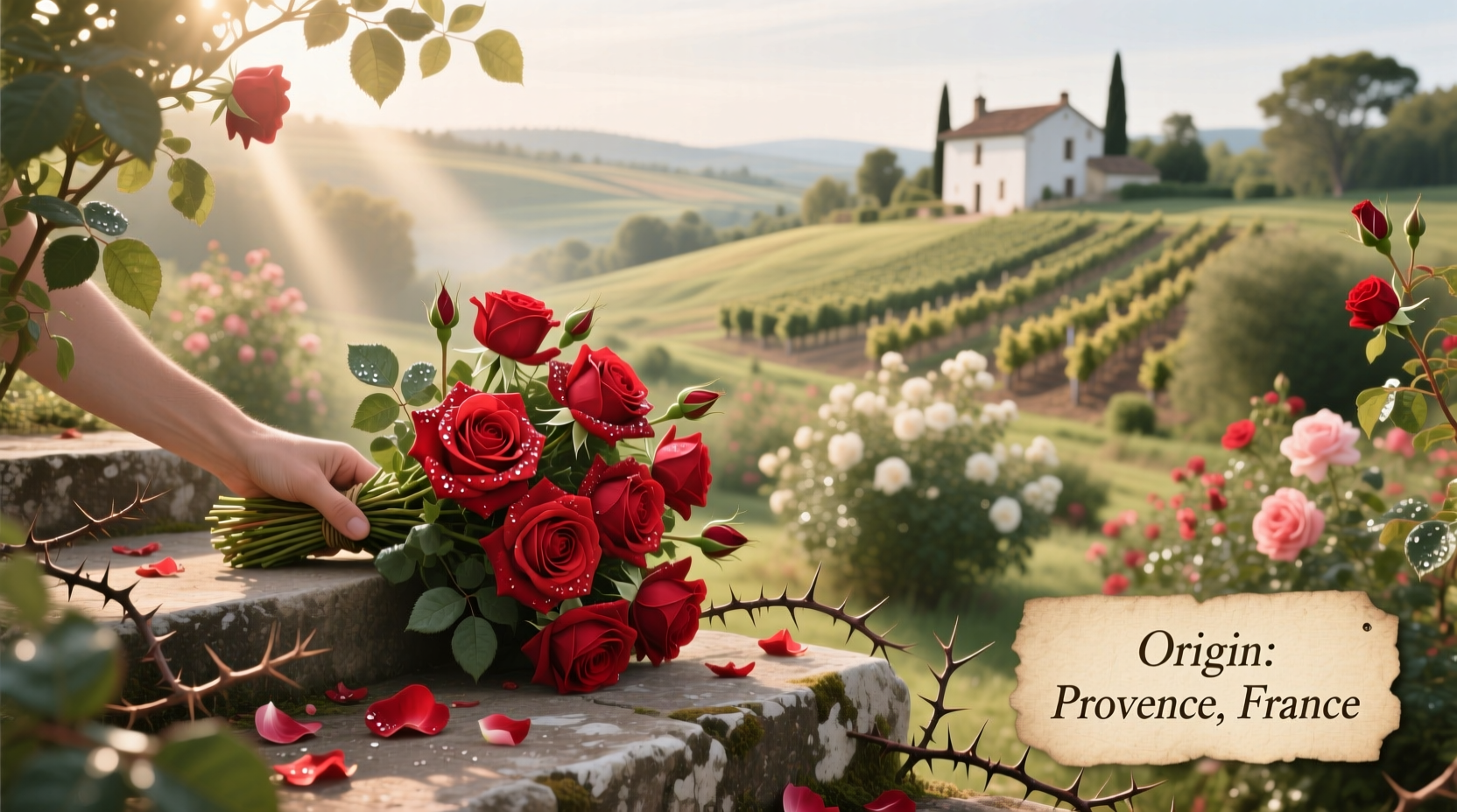 Where Do Roses Come From for Valentine's Day?