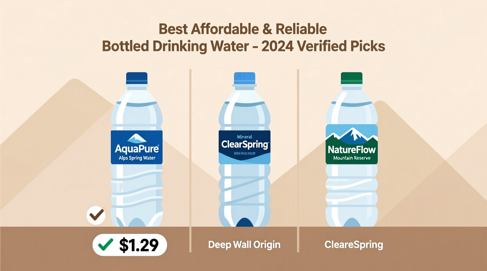 Affordable And Reliable Options For The Best Bottled Drinking Water
