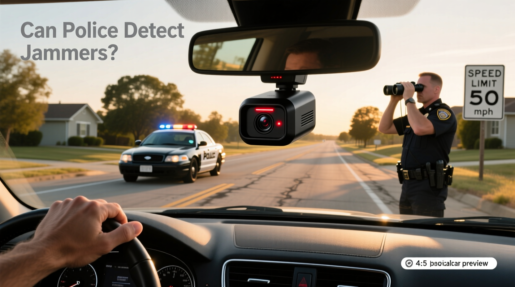 How to Choose Speed Camera Jammers, Can Police Detect Them?