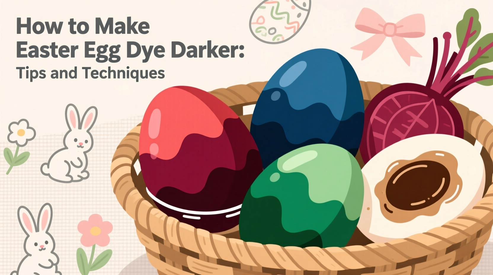 How to Make Easter Egg Dye Darker: Tips and Techniques