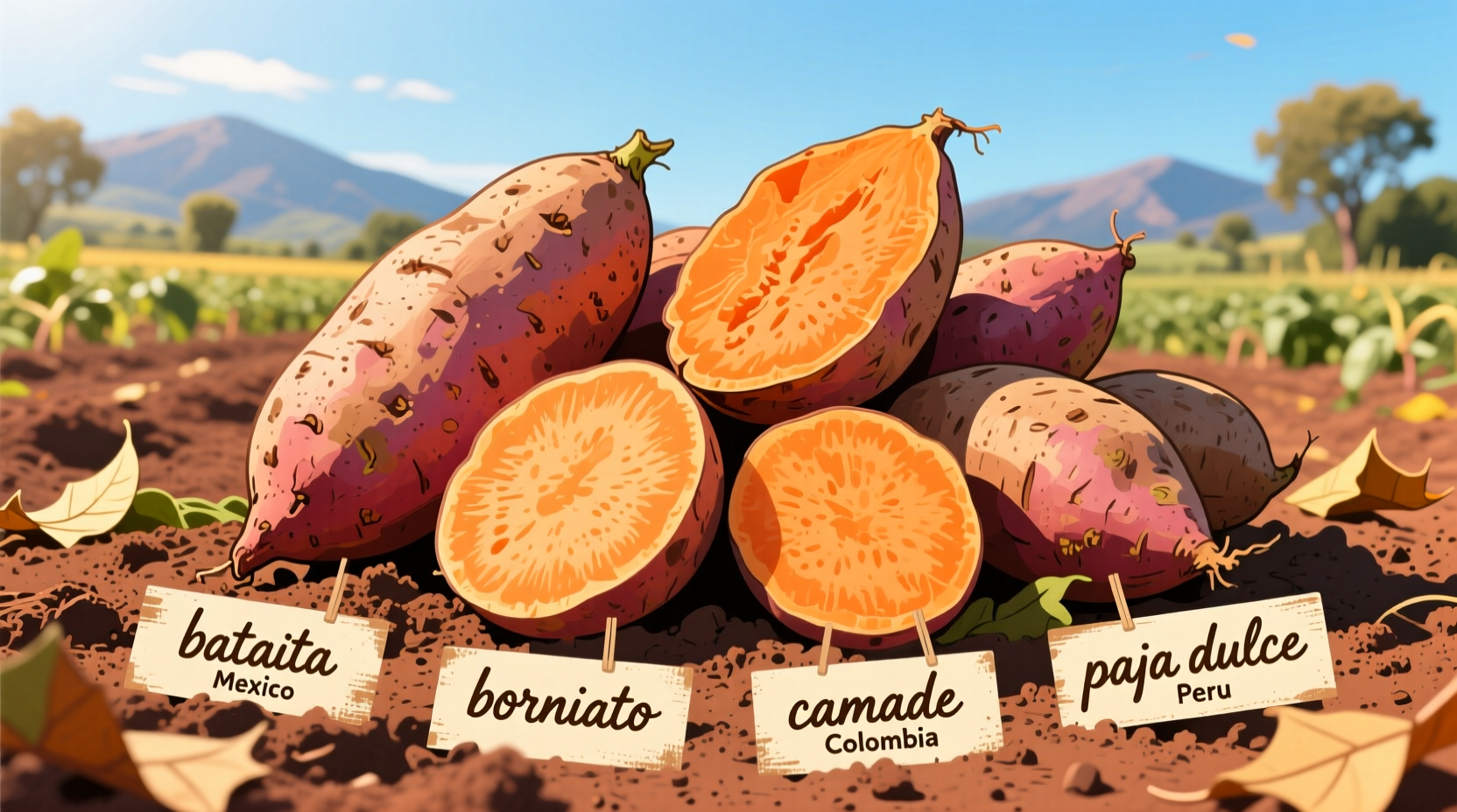 Sweet Potato in Spanish: Correct Terms by Region