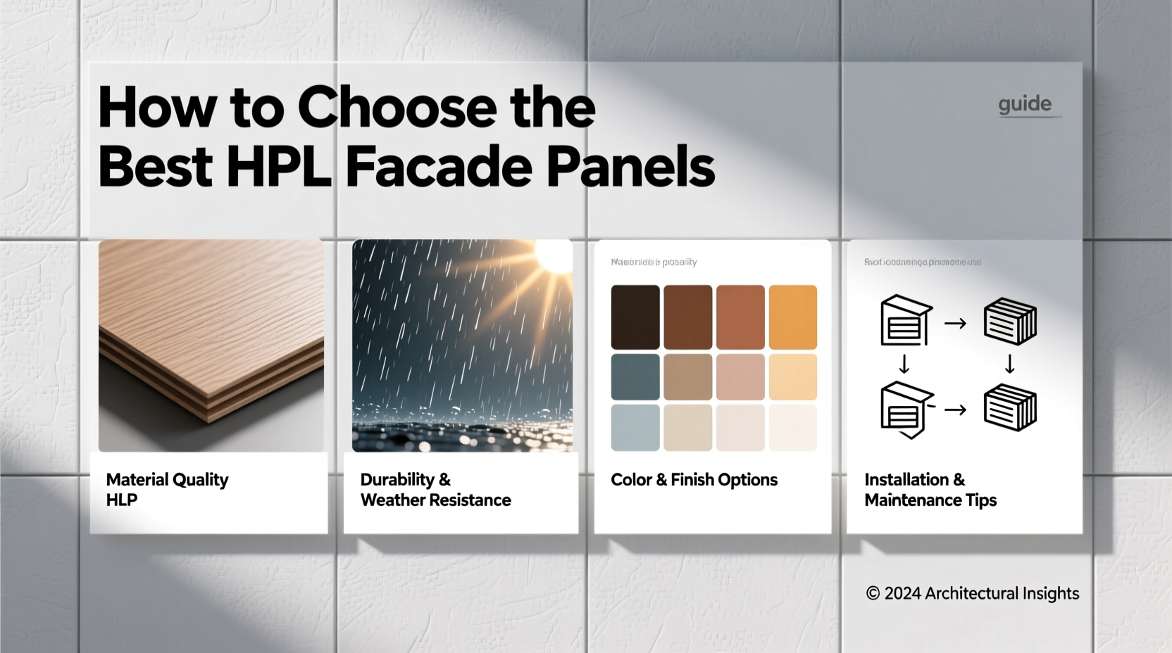 How to Choose HPL Facade Panels: A Complete Buying Guide