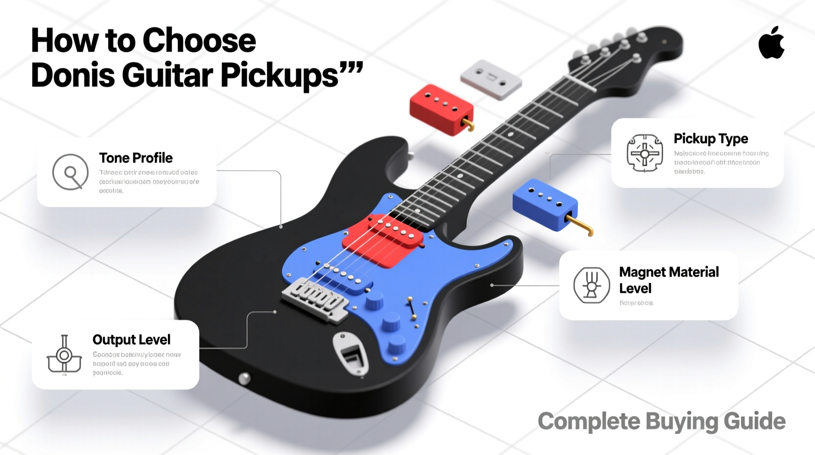How to Choose Donlis Guitar Pickups: A Complete Buying Guide