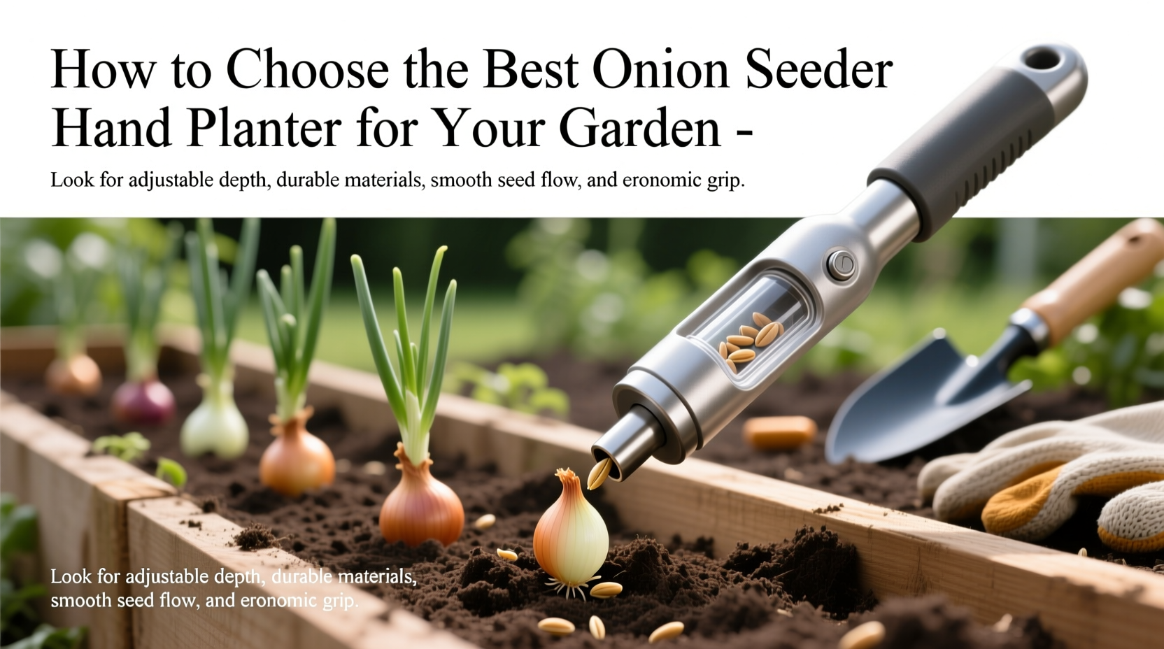 How to Choose the Best Onion Seeder Hand Planter for Your Garden
