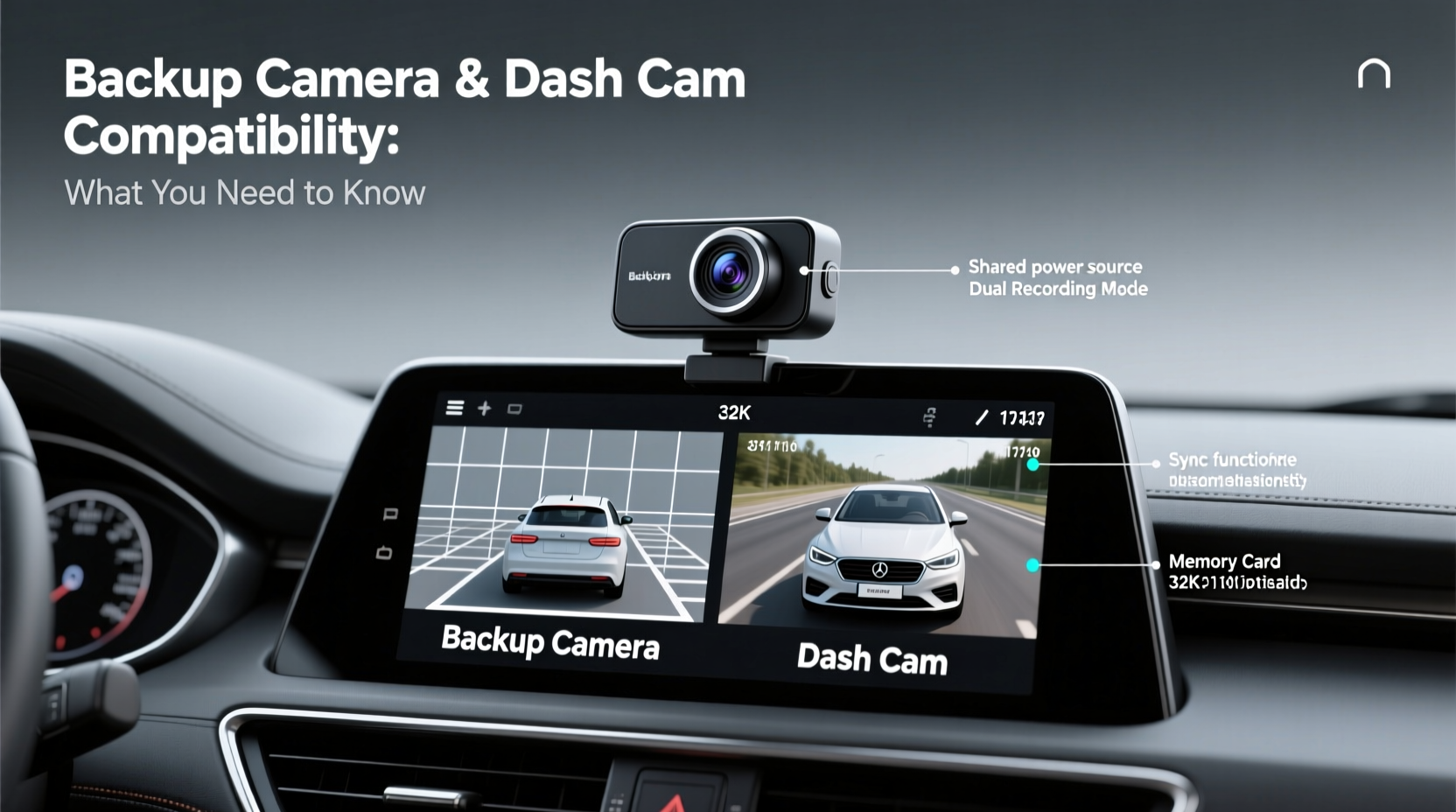 Backup Camera & Dash Cam Compatibility: What You Need to Know