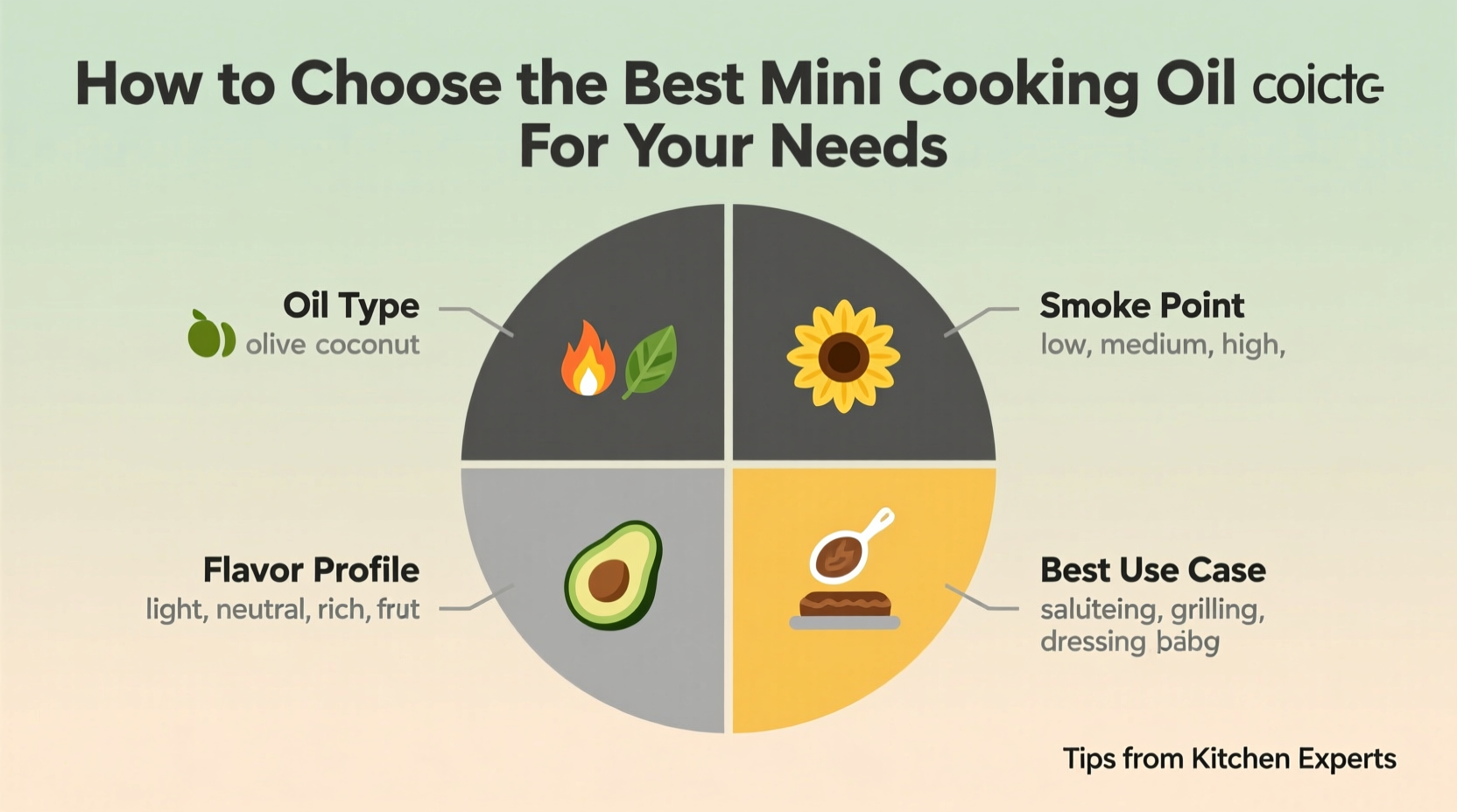 How to Choose the Best Mini Cooking Oil for Your Needs