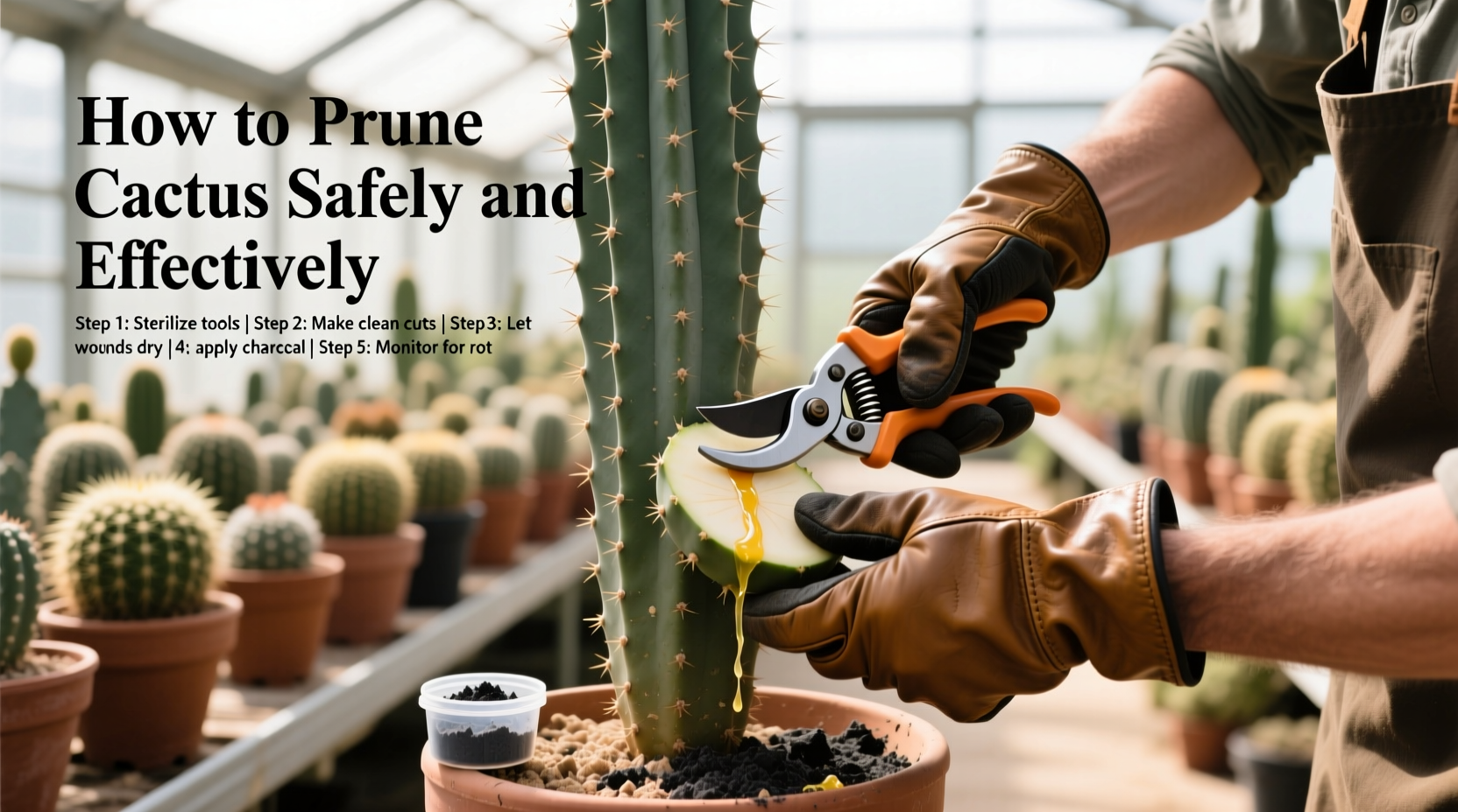 How to Prune Cactus Safely and Effectively