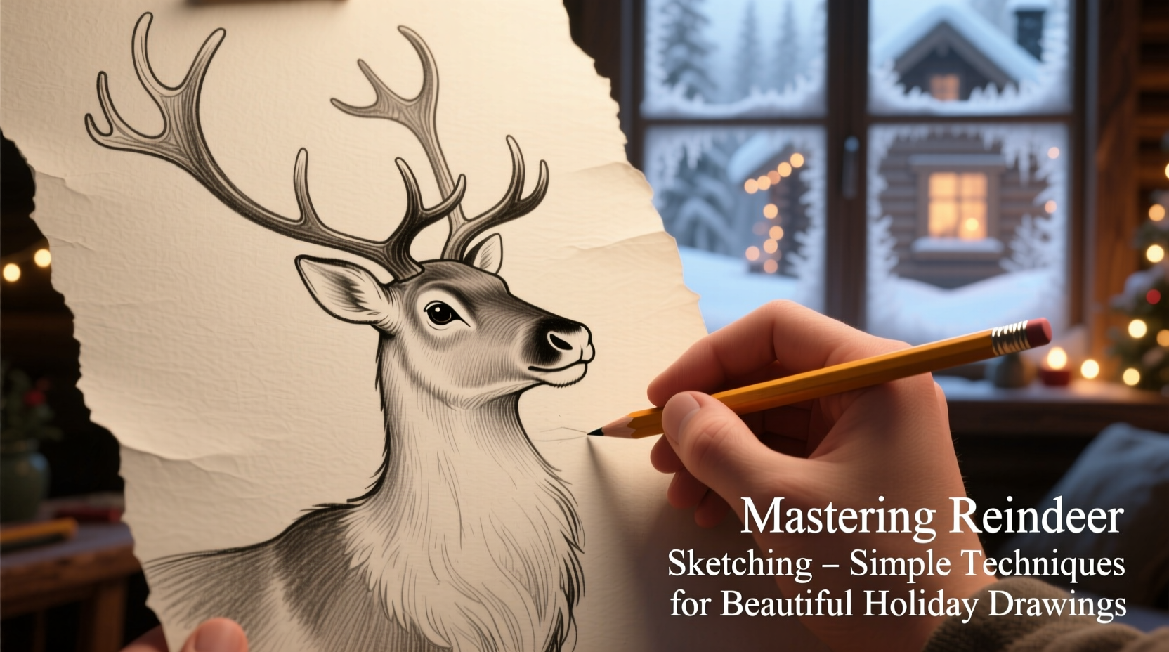 Mastering How To Sketch A Reindeer Simple Techniques For Beautiful ...