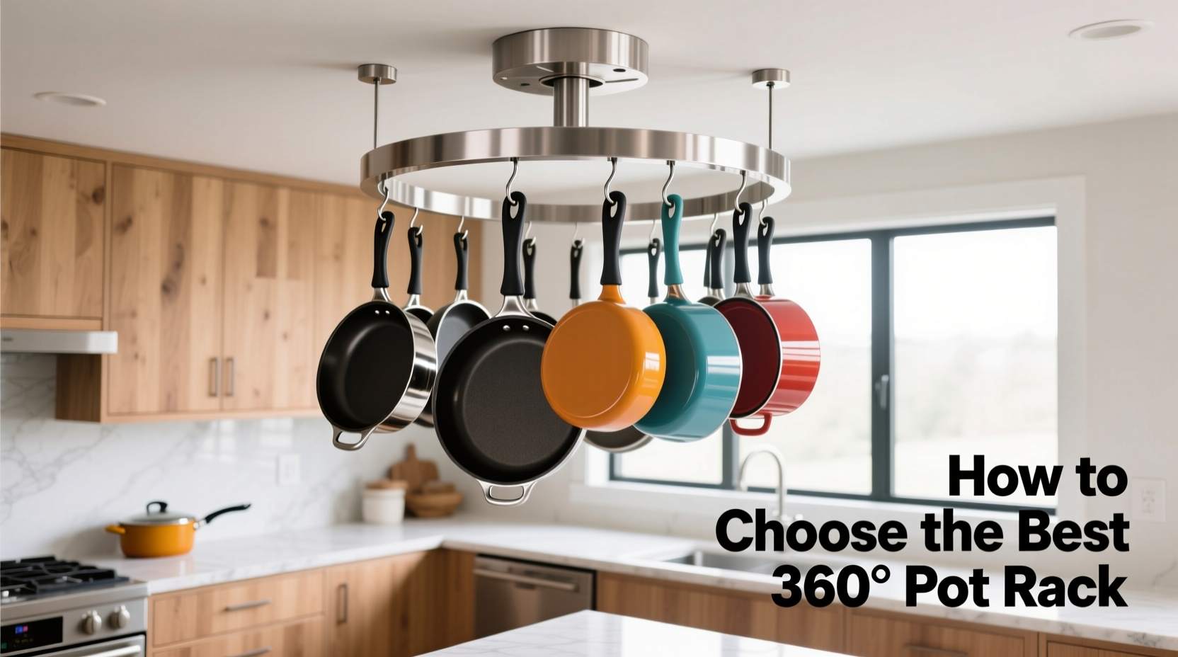 How to Choose the Best 360 Degree Pot Rack for Your Kitchen
