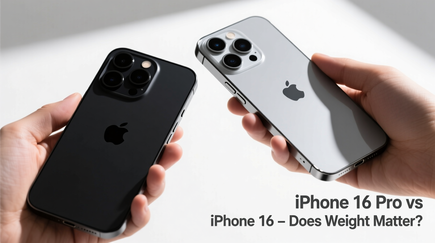 Iphone 16 Pro Vs Iphone 16 Does The Weight Difference Even Matter