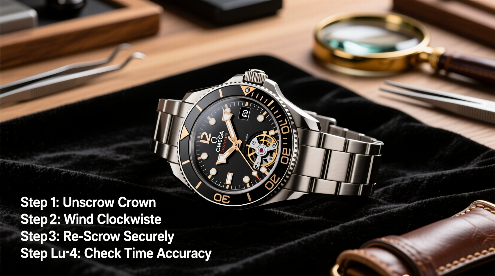 Mastering Your Omega Seamaster A Step By Step Guide To Properly Winding ...