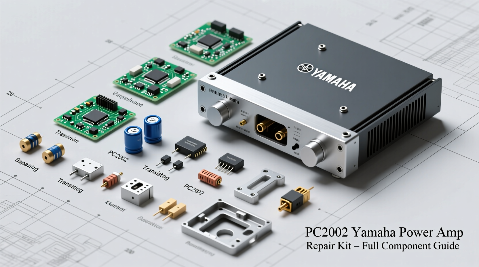 Guía para elegir kits de reparación del amplificador de potencia Yamaha ...