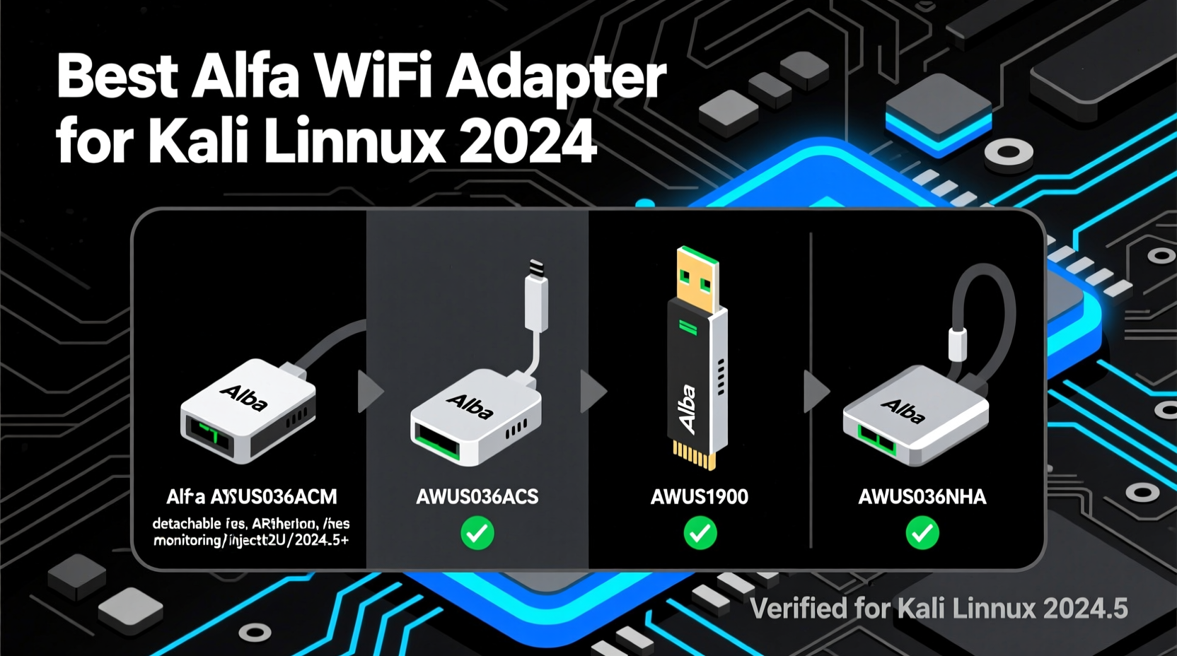 How to Choose the Best Alfa WiFi Adapter for Kali Linux in 2024