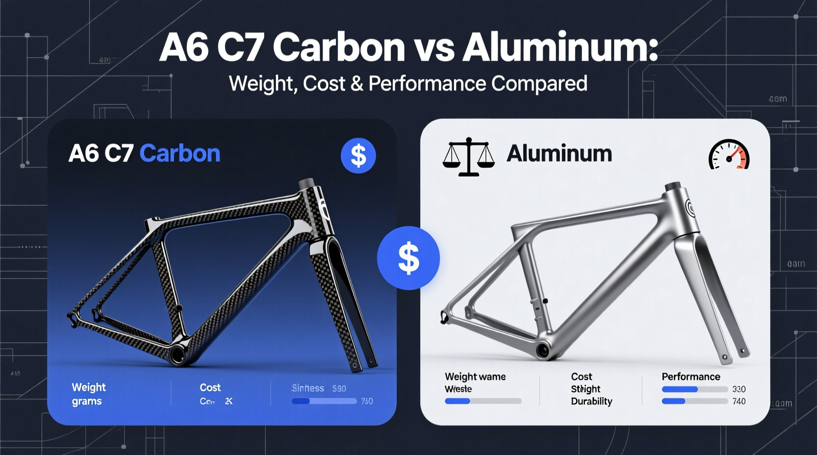 A6 C7 Carbon vs Aluminum: Weight, Cost & Performance Compared